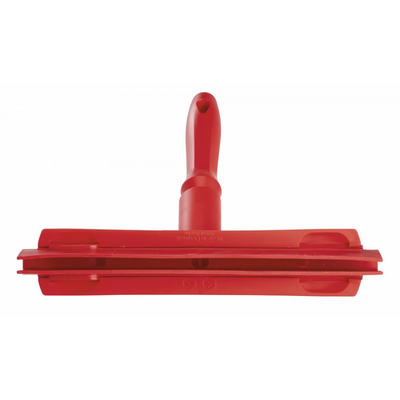 Raclette à main double-lame Vikan, 250 mm, Rouge 77114