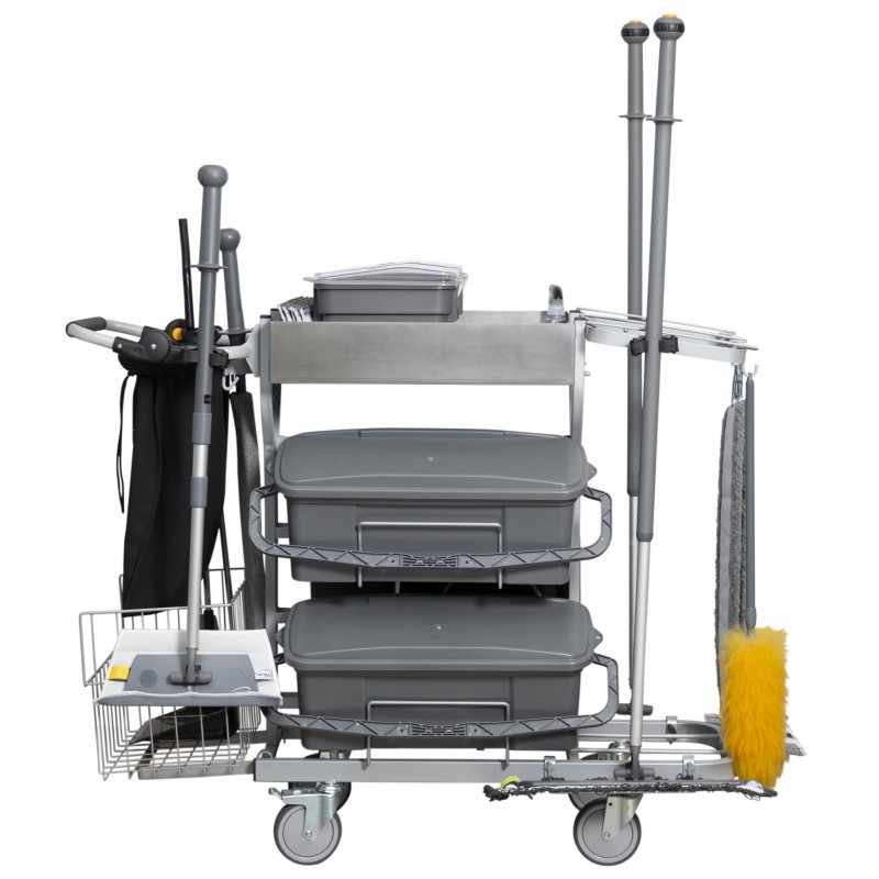 Office cleaning package 40 cm Vikan, Grise 990123