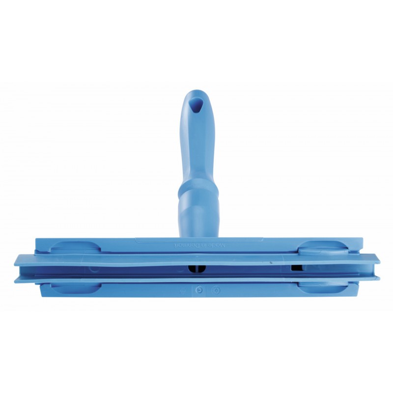 Raclette à main double-lame Vikan, 250 mm, Bleu 77113