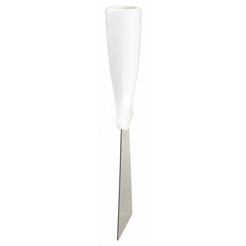 Grattoir lame inox à pas de vis Vikan, 100 mm, Blanc 40115
