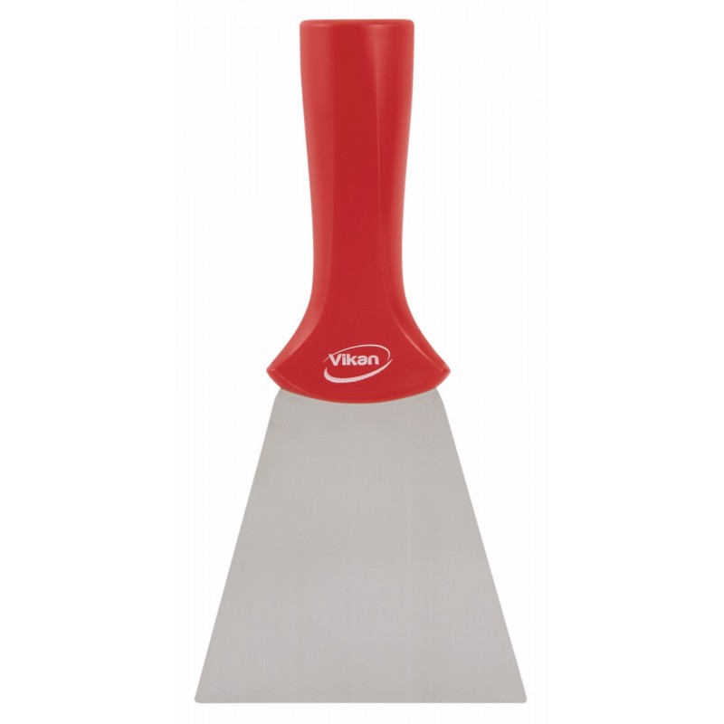 Grattoir lame inox à pas de vis Vikan, 100 mm, Rouge 40114
