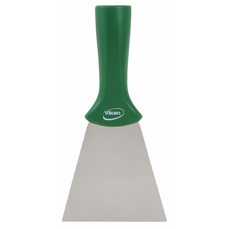 Grattoir lame inox à pas de vis Vikan, 100 mm, Vert 40112